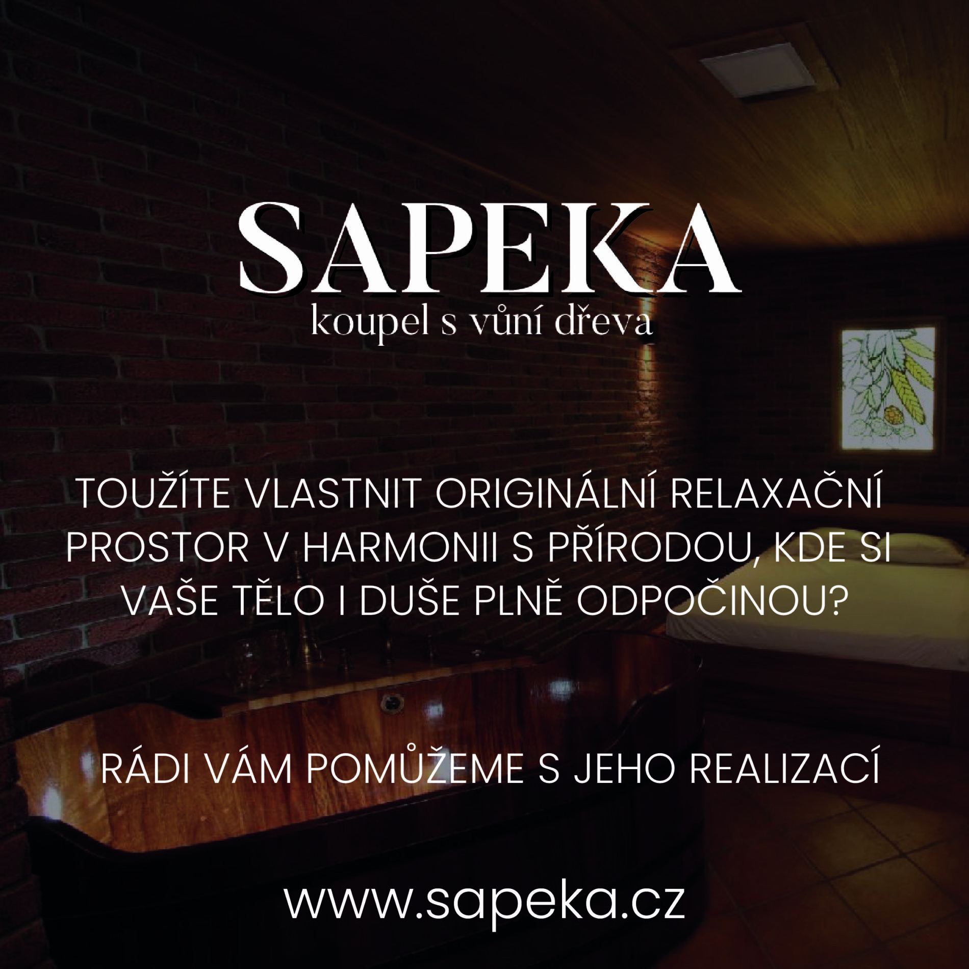 Sapeka.cz | Koupelny s vůní dřeva